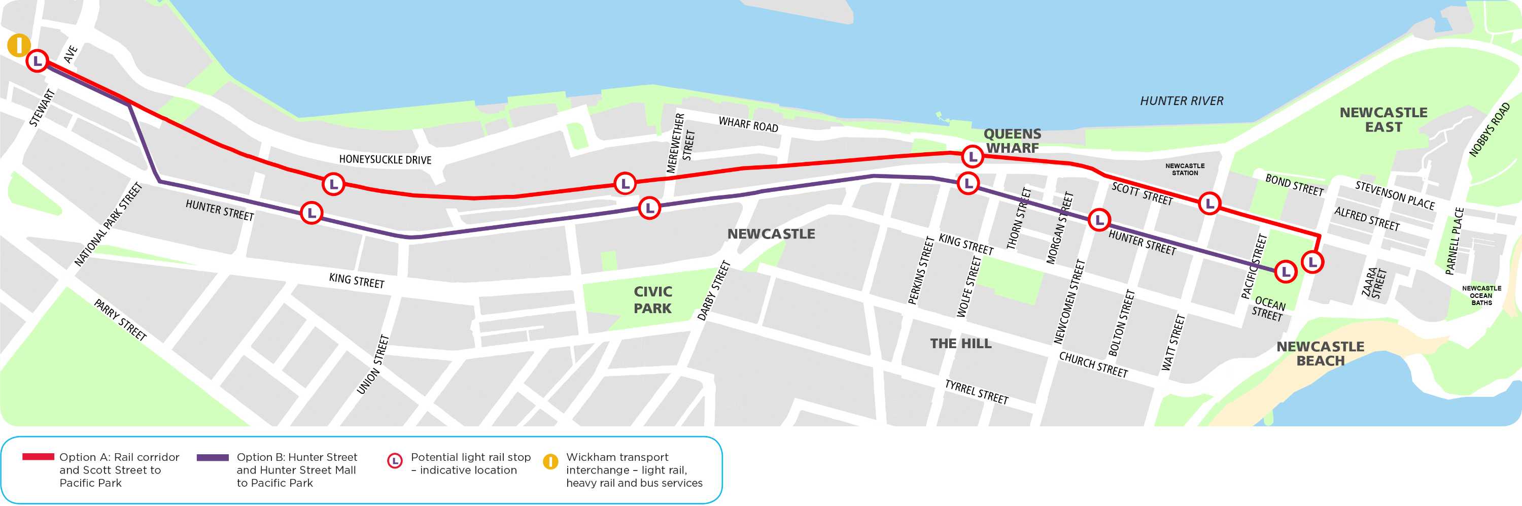 Council GM backs Hunter St light rail route - ABC News