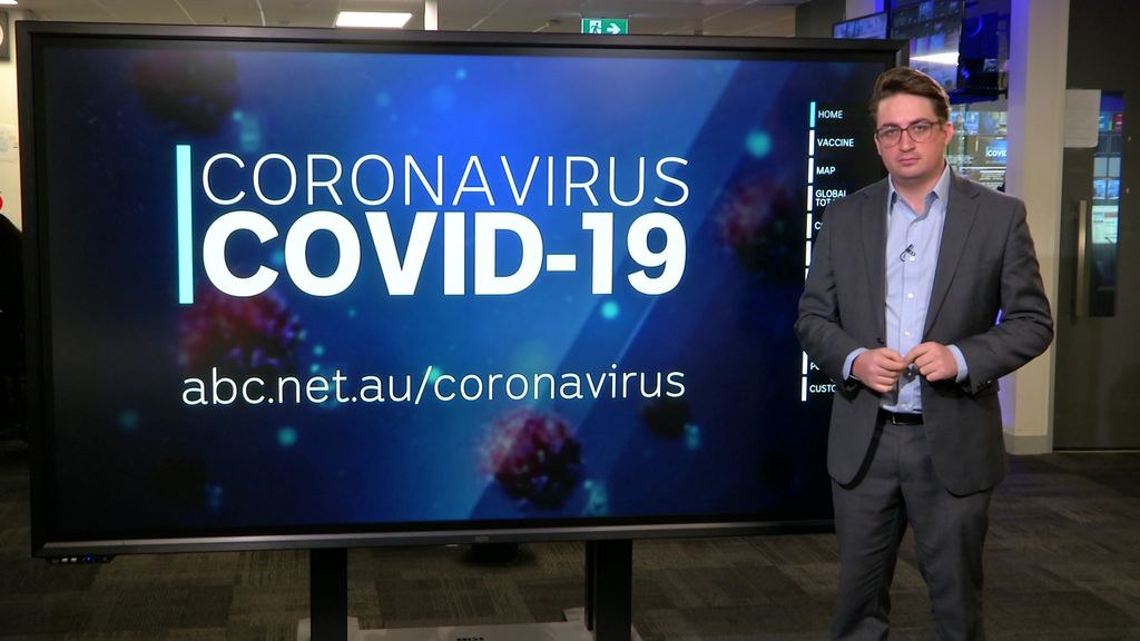 Casey Briggs tracks the path of COVID-19 - ABC News