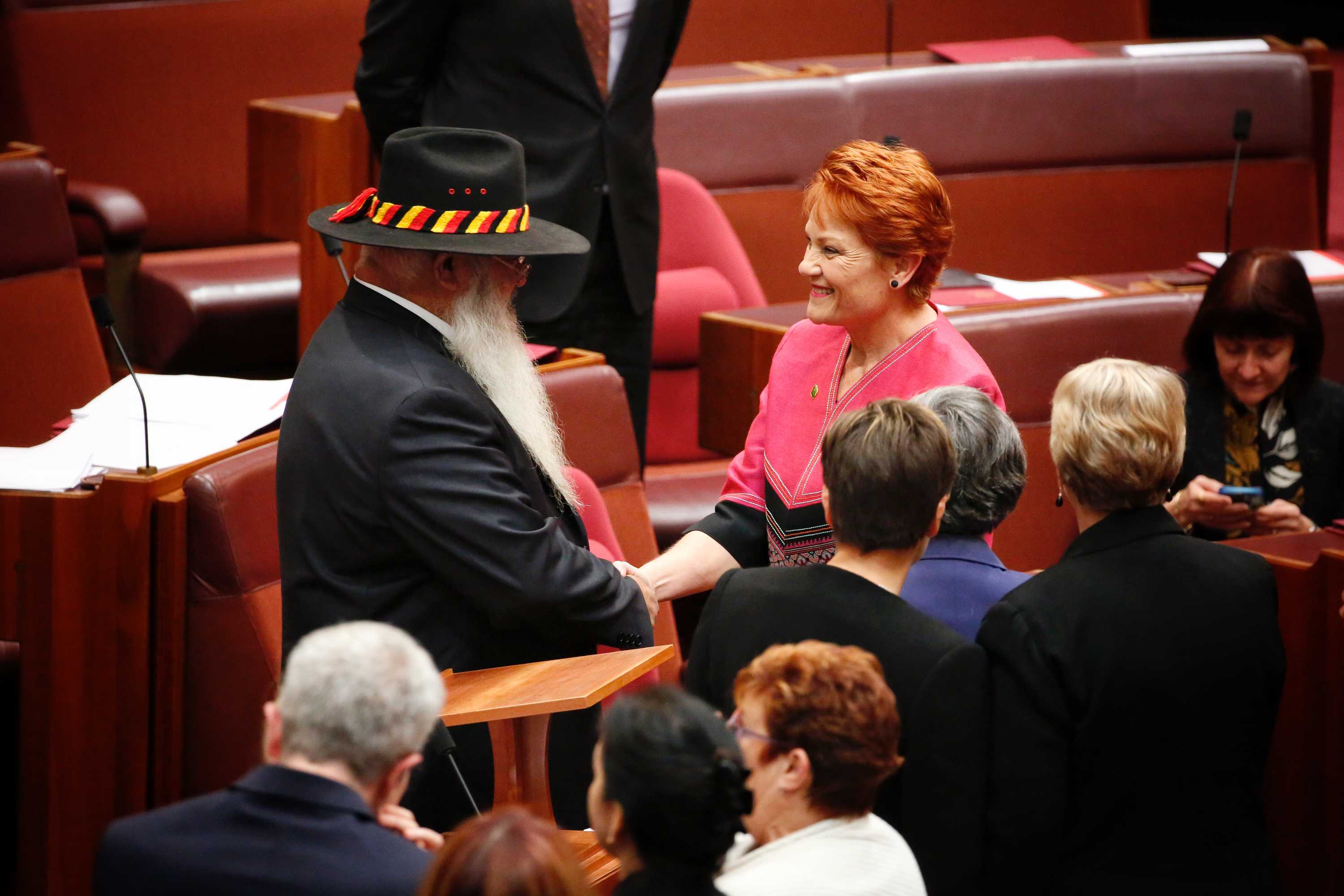 Pat Dodson maiden speech: Behind the scenes - ABC News