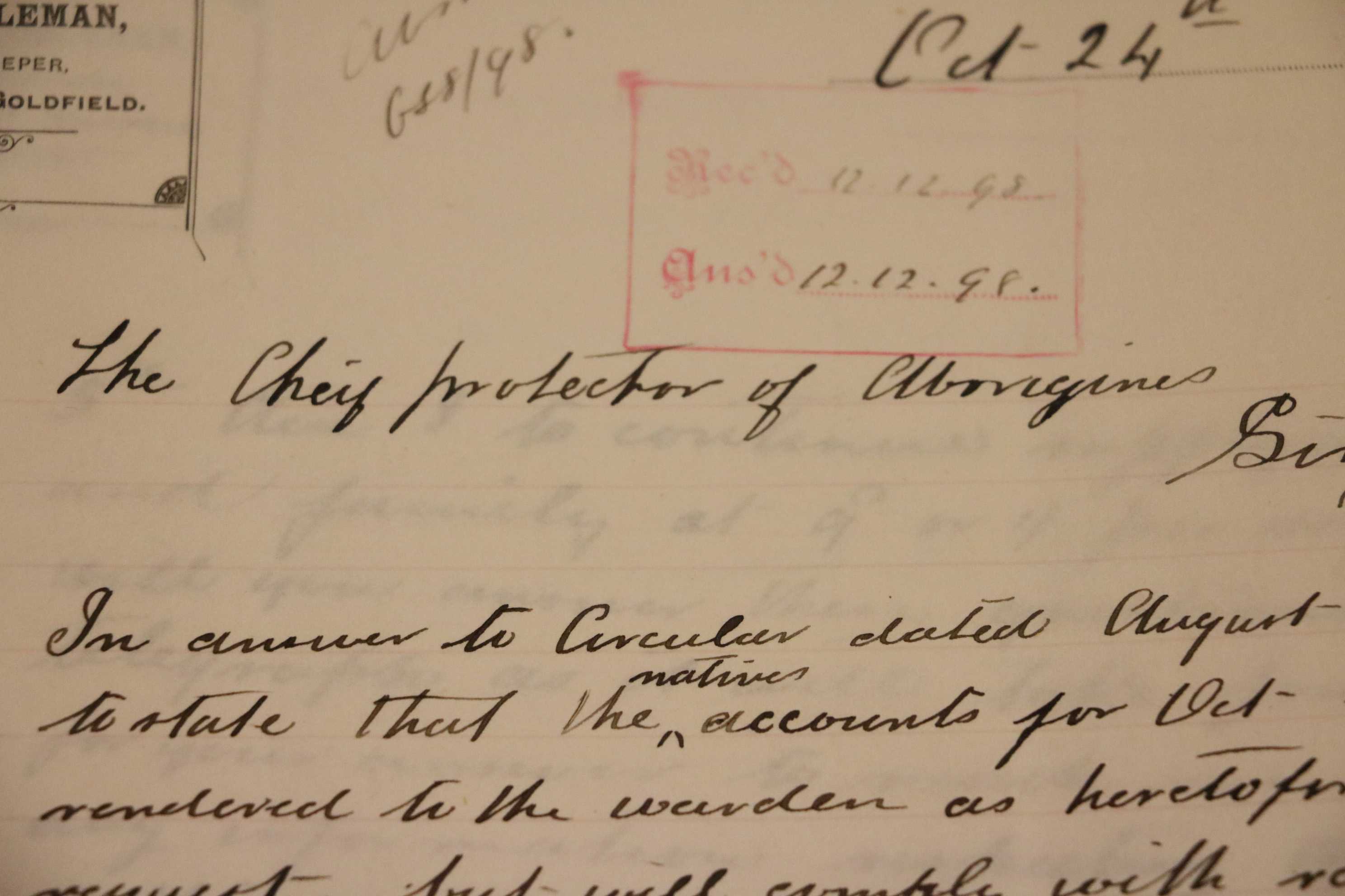 'Powerful' Noongar letters offer glimpse into Aboriginal history - ABC News