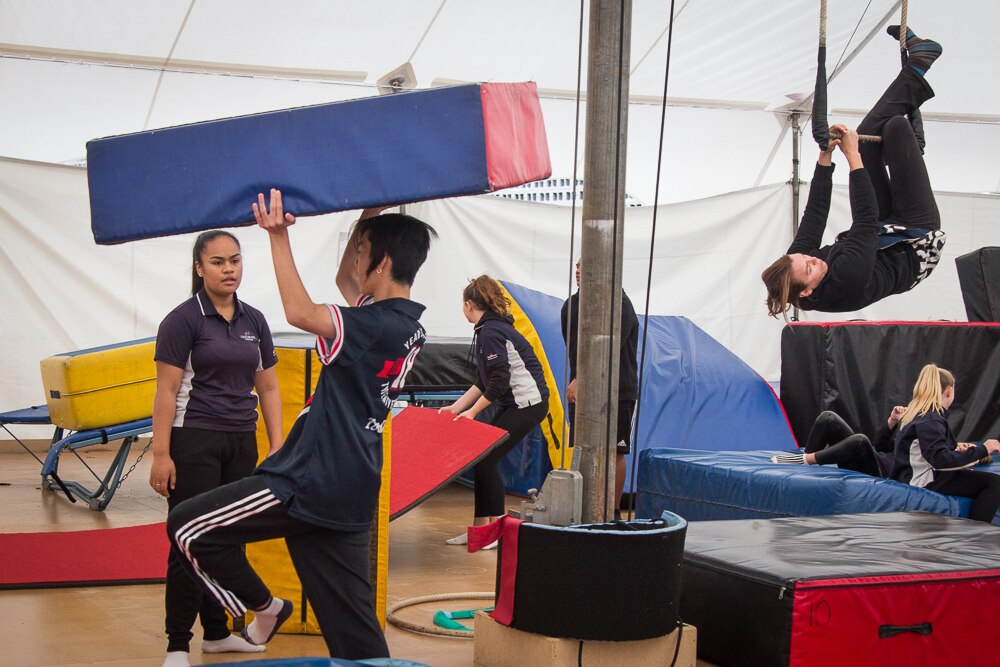 Introduction to arts careers show kids how to join the circus - ABC News