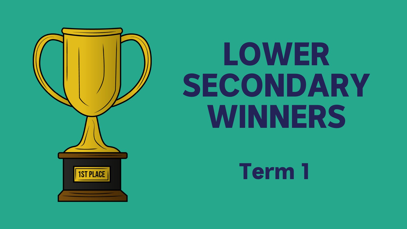 UPPER SECONDARY: Term 1 Winners (2025) - ABC Education