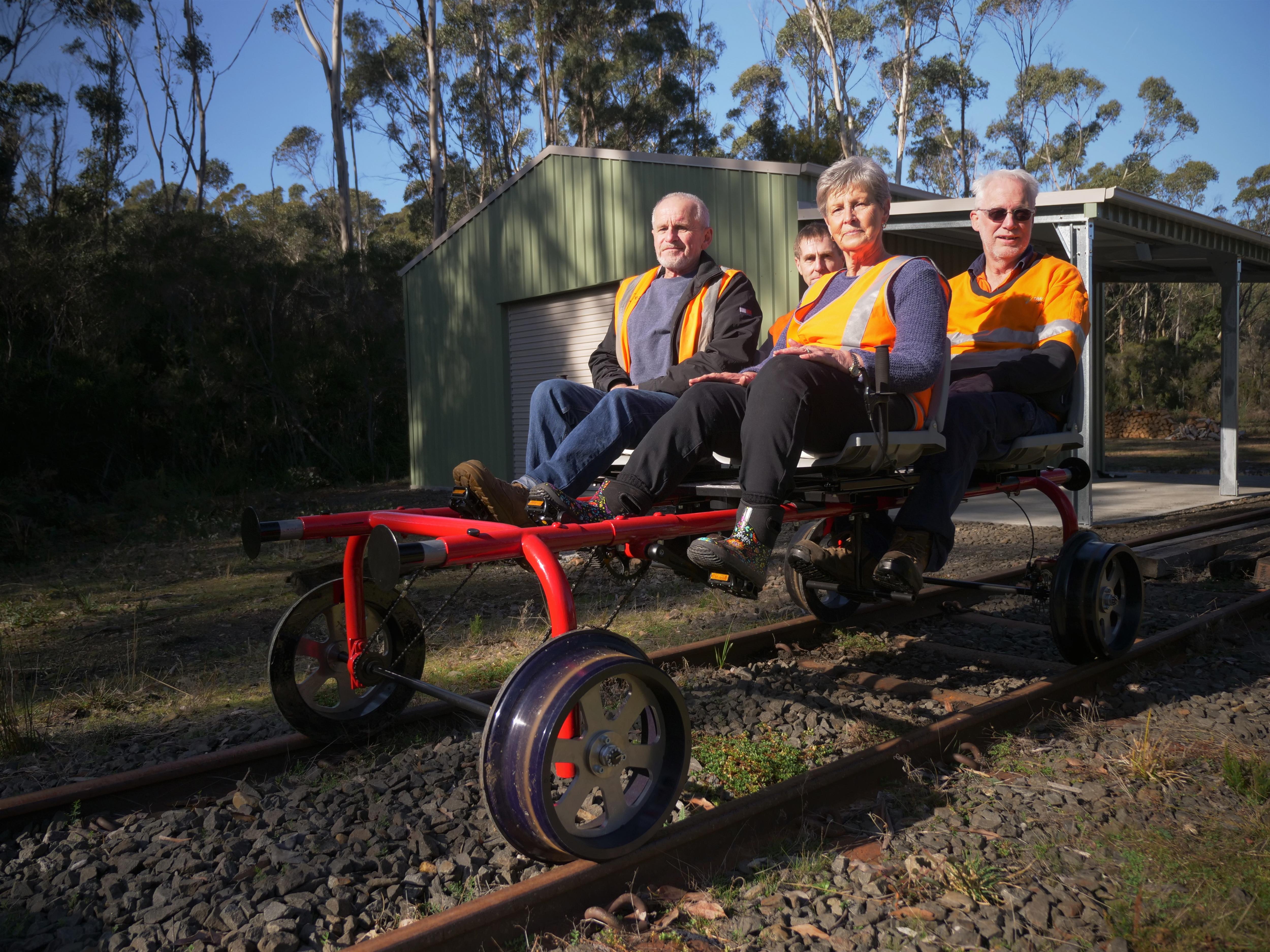 Northern Tasmanian railway group volunteer builds rail bugs from ...