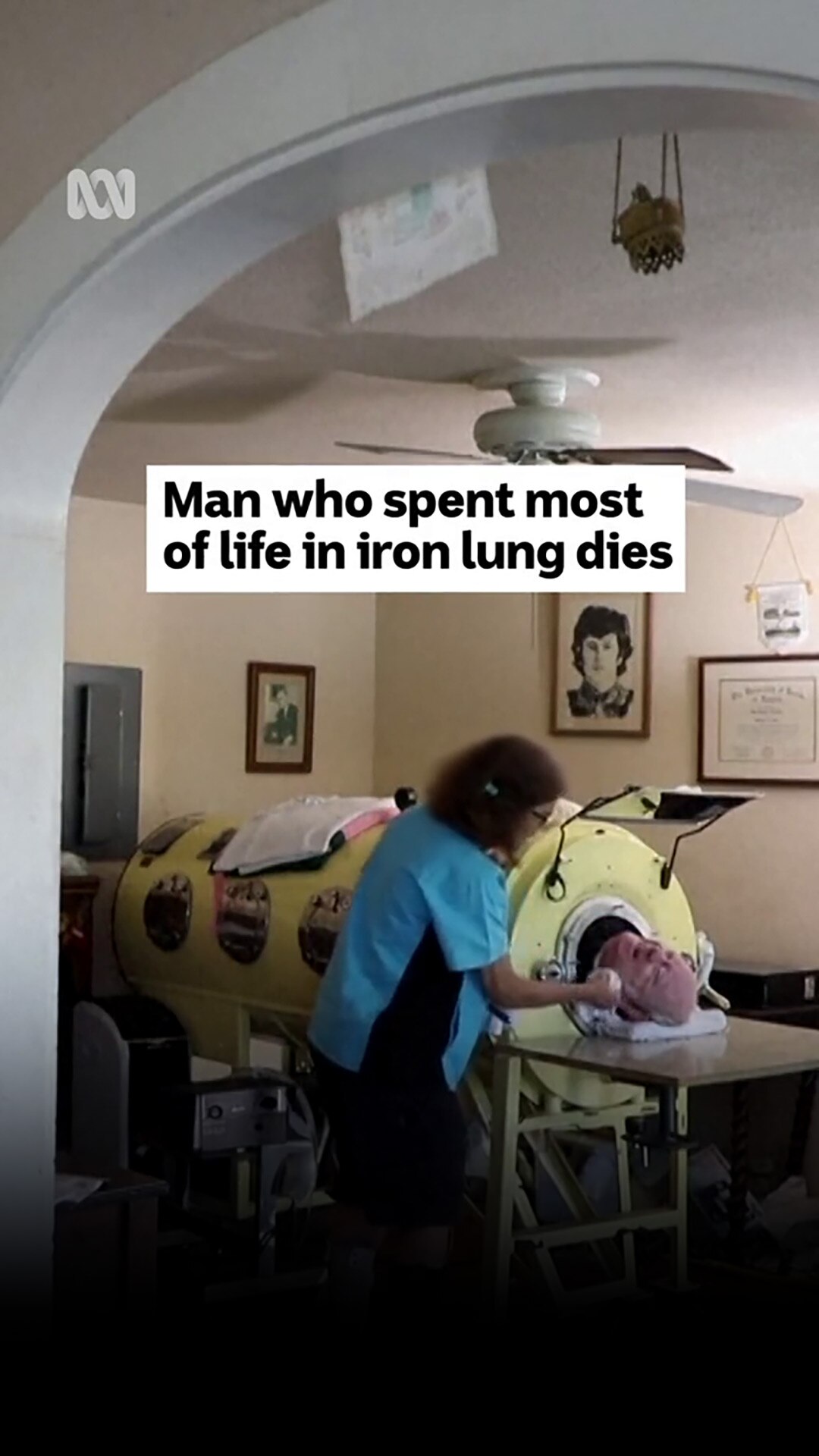 'Man in the iron lung' dies, aged 78 - ABC News