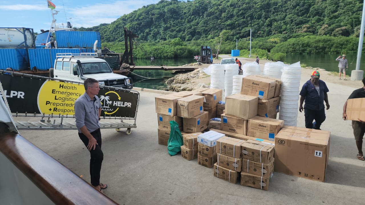 'HELPR-1' boat brings mosquito nets, biosecurity measures, and ...