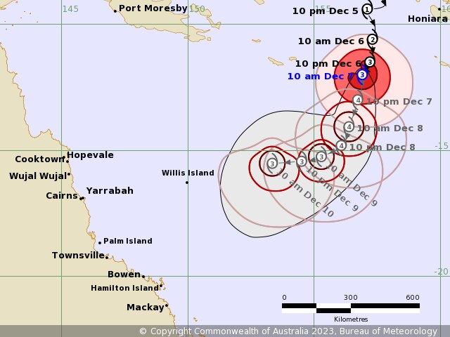 Tropical Cyclone Jasper could intensify to category four overnight ...
