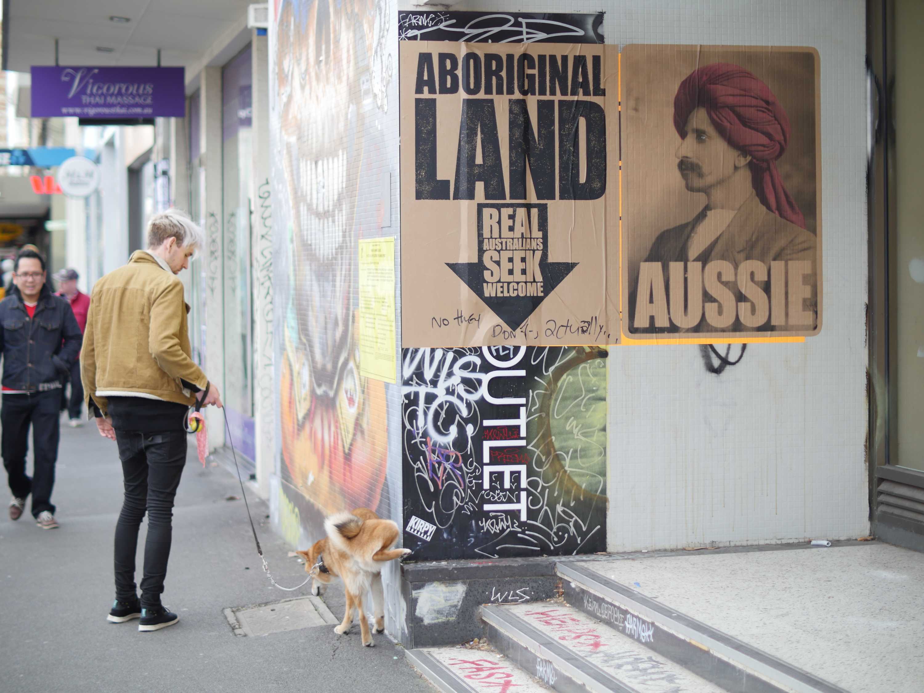 Australian artist Peter Drew takes his message to the streets - ABC ...