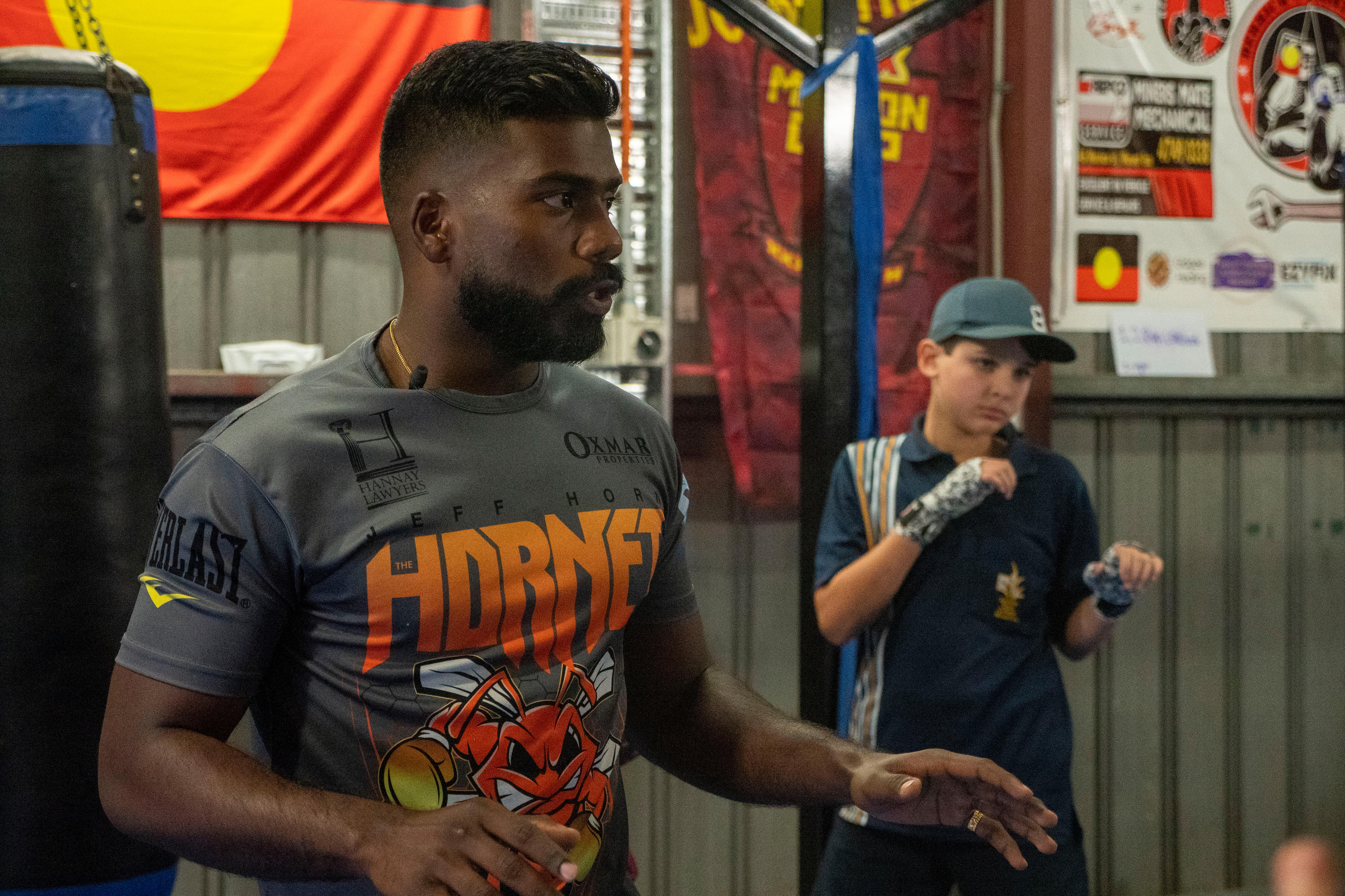 Mount Isa's Kael Burns used to be shy but boxing has given him ...