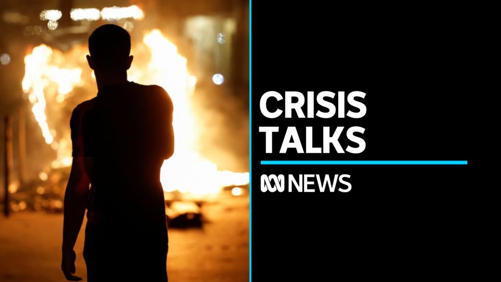 French president holds crisis talks as protests across France continue ...