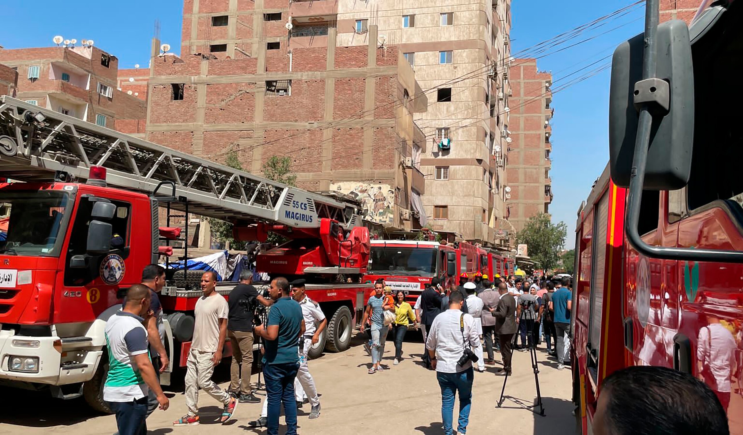 Egypt church fire kills at least 41 including 10 children, injures 16 ...
