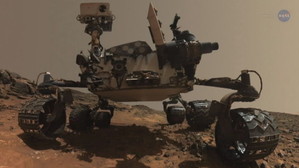 Plume of methane gas on Mars could lead to the discovery of microscopic ...