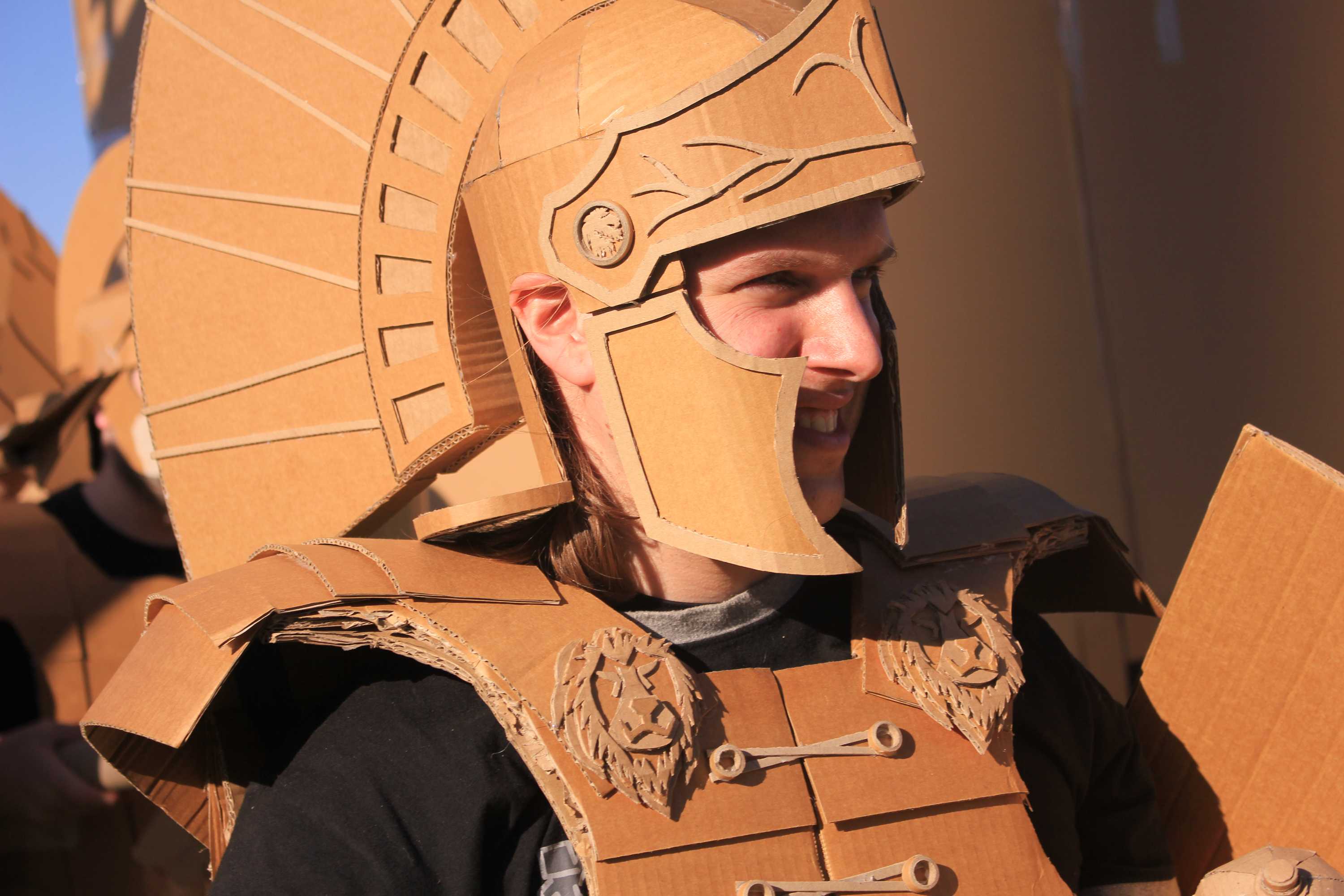 Cardboard warriors of Boxwars re-imagine the fall of Rome in modern ...