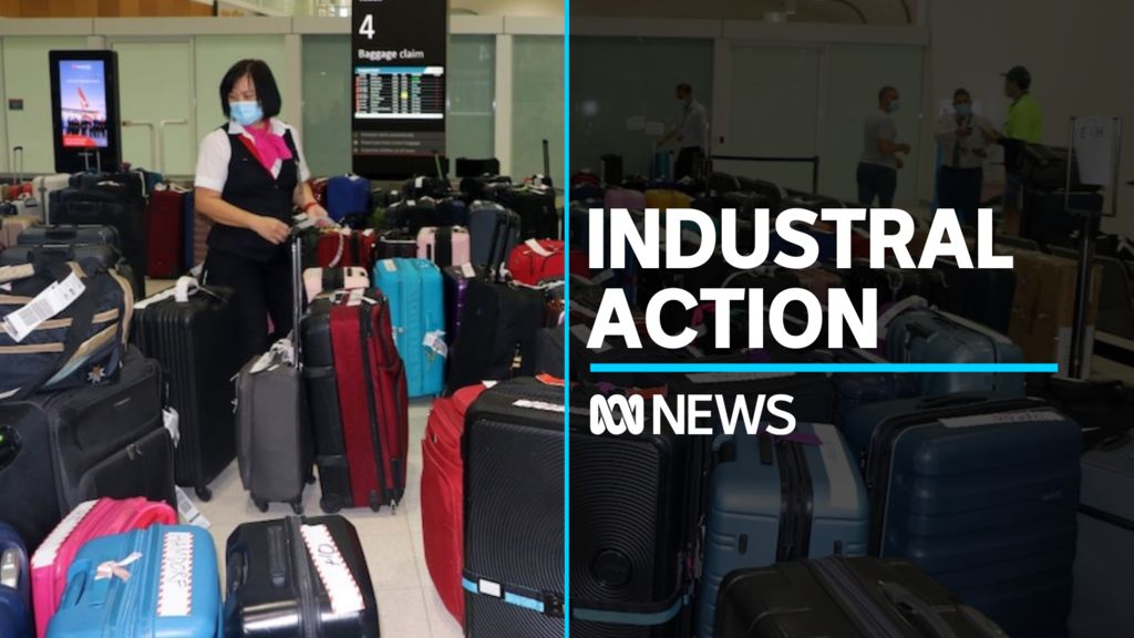 International airport baggage handlers set to walk off the job - ABC News