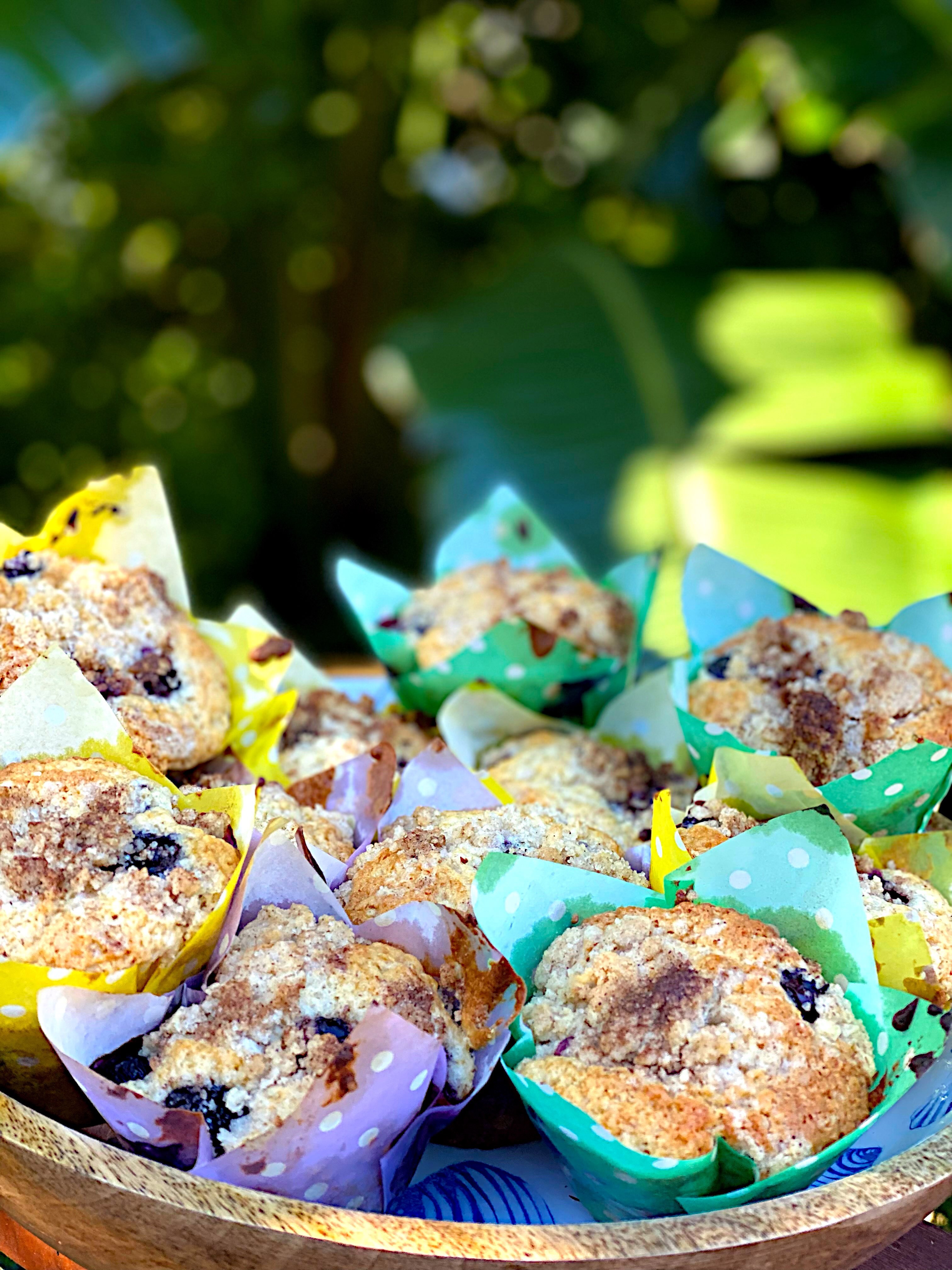 Lisa Mead shares her Blueberry Sour Cream Crumble Muffin recipe - ABC ...