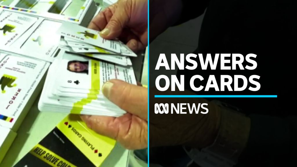 Faces of cold cases to feature on prison playing cards - ABC News