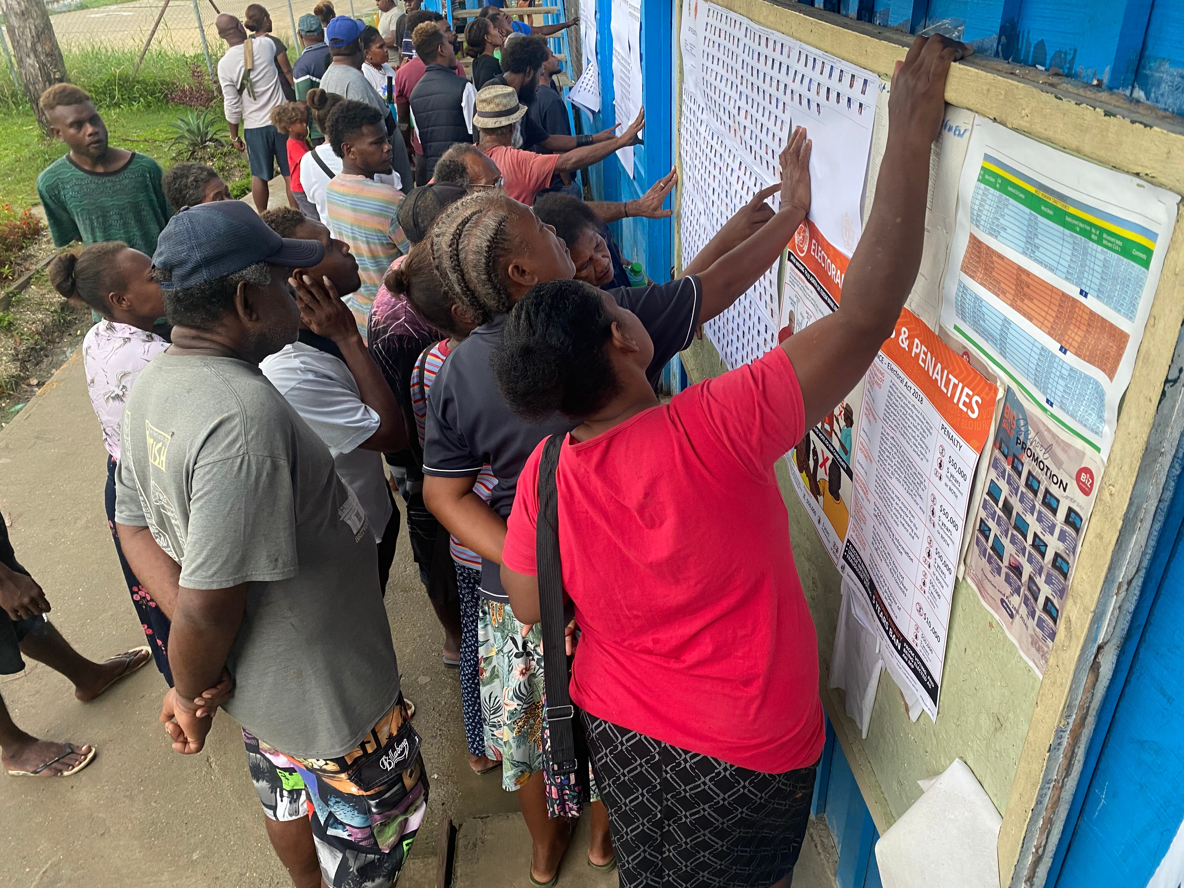 Democracy on the line in Solomon Islands election - human rights group ...