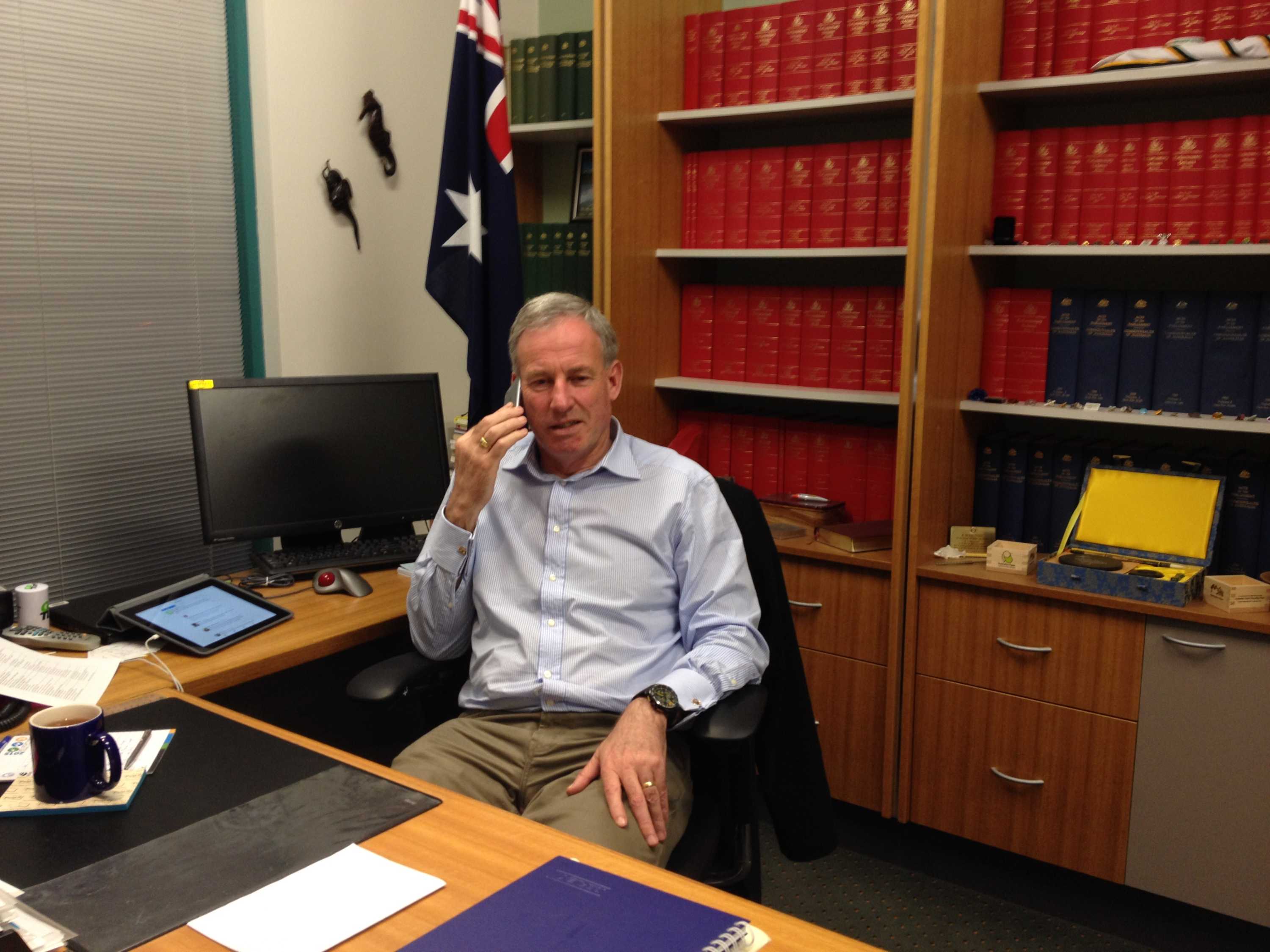 Richard Colbeck asks for pay to be suspended as Senate vote count ...