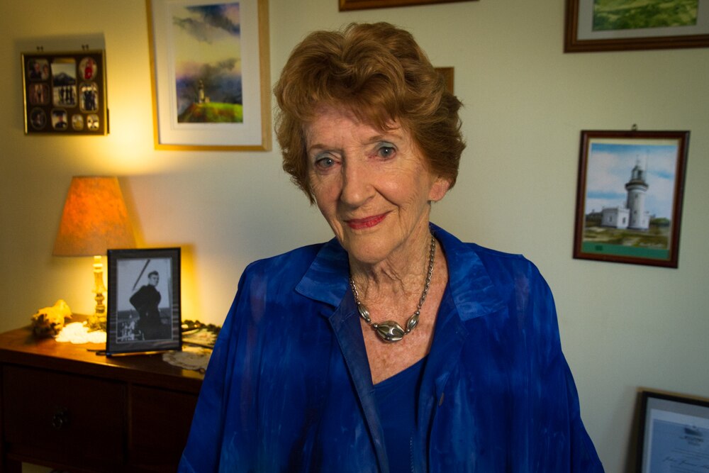 Norma McCabe has two passions – singing and living in a lighthouse ...