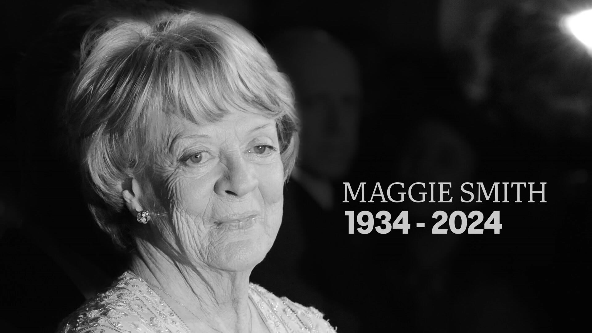 Oscar-winning actress Dame Maggie Smith has died at the age of 89 - ABC ...