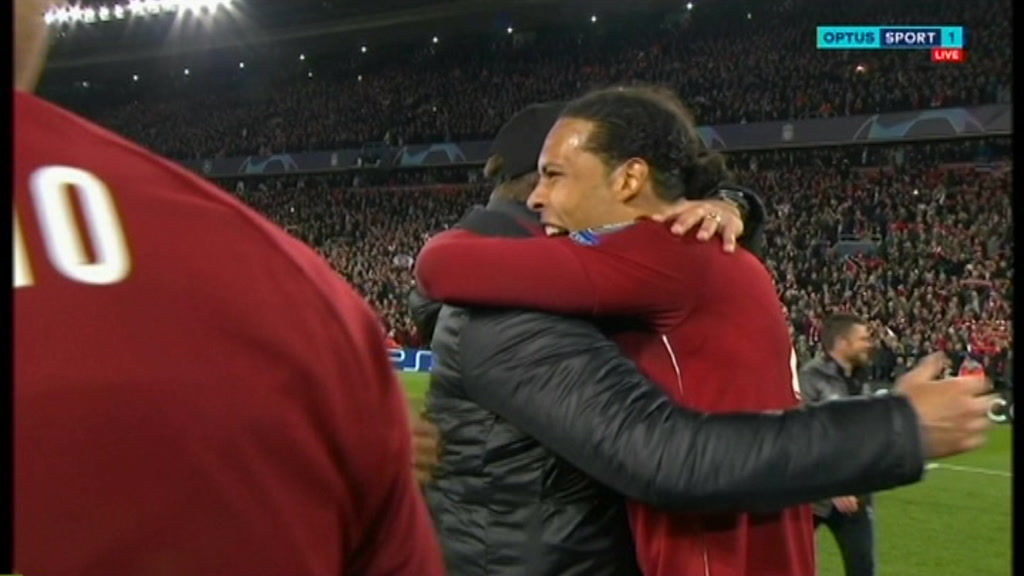 Liverpool demolishes Barcelona 4-0 at Anfield - ABC News