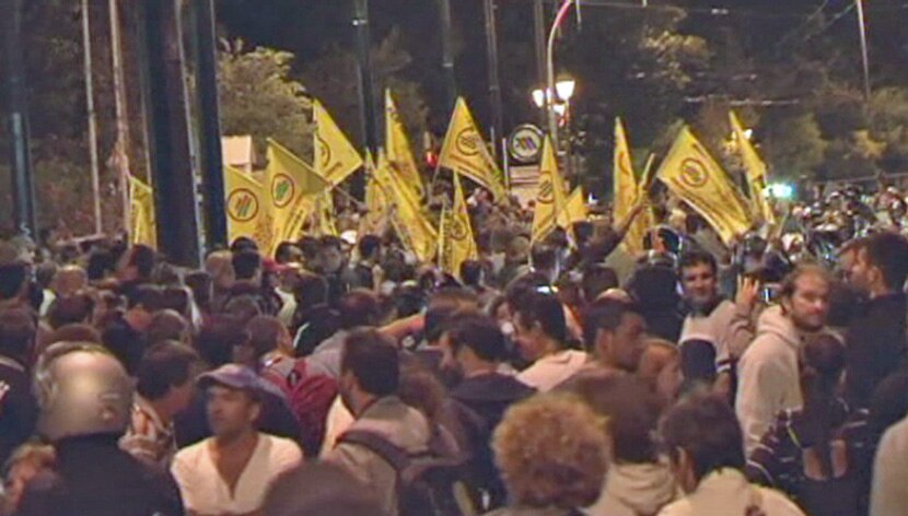 Greek debt protests - ABC News