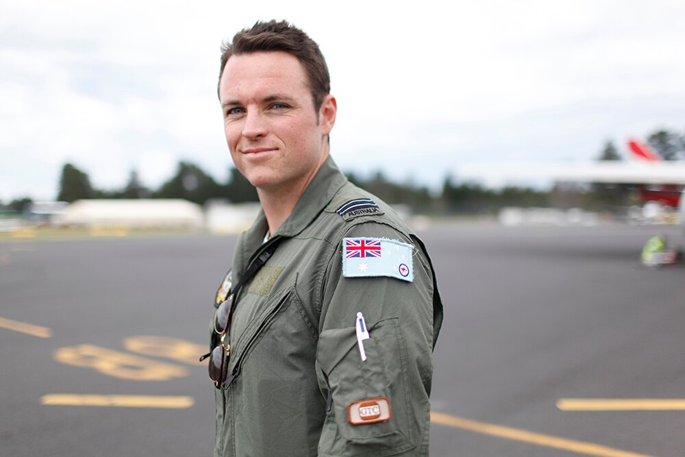 RAAF pilot flies home to Tasmania in style on mission to show off ...