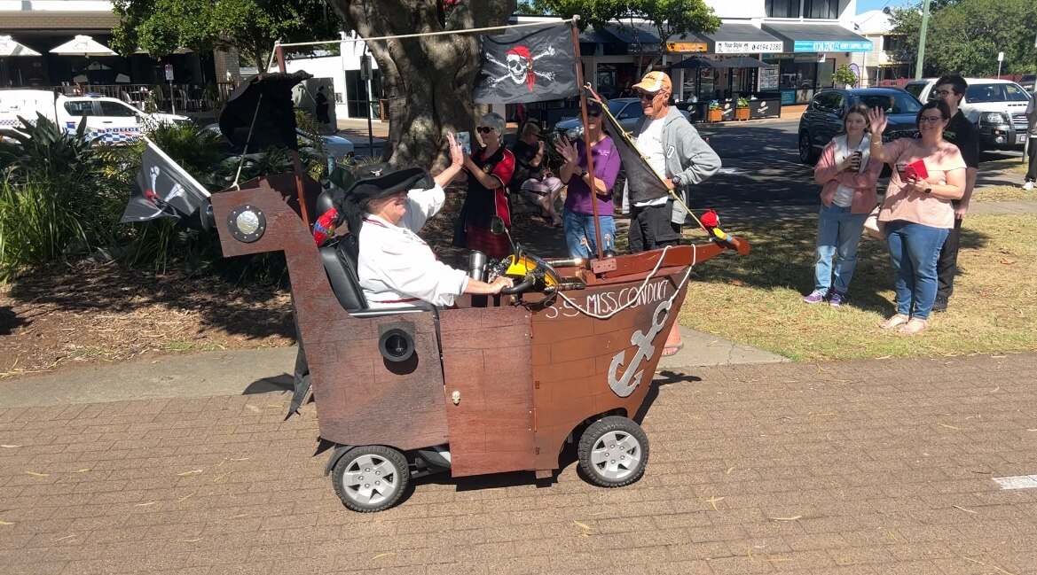 Mobility scooter convoy falls short of Guinness World Record on Fraser ...