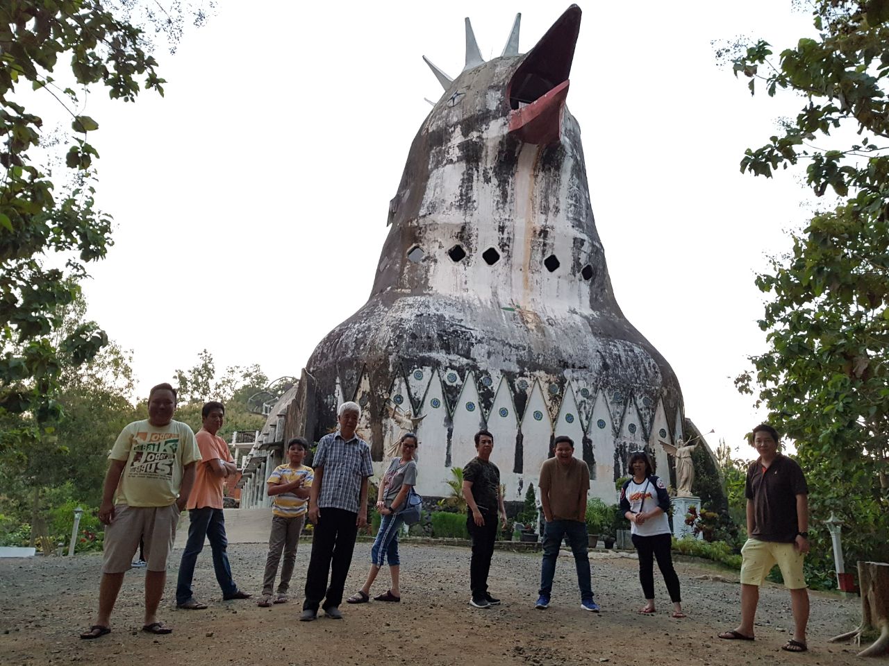 Chicken Church: Indonesia's famed building was built by a man with a ...
