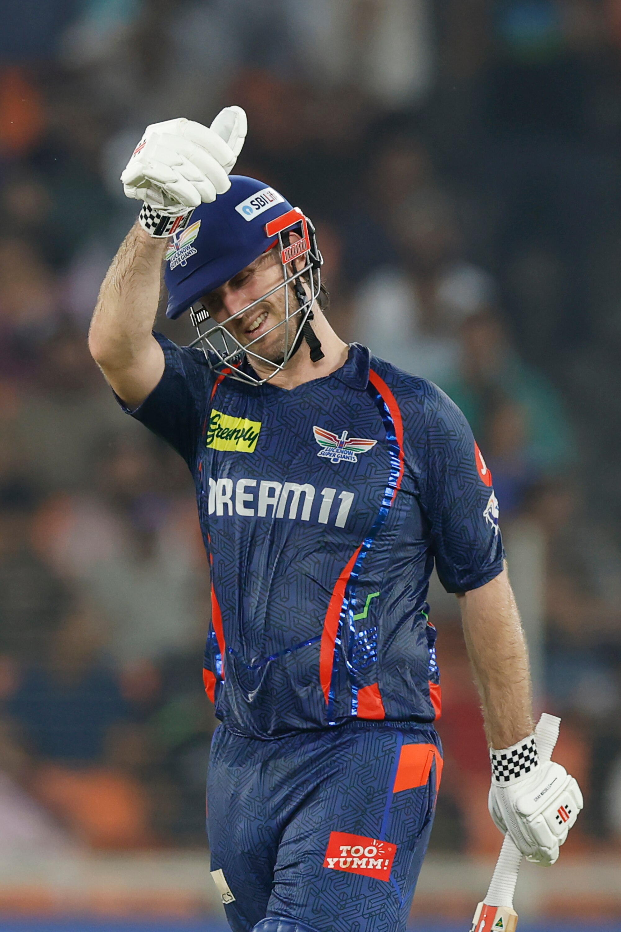 Marsh hits maiden IPL century as eliminated Lucknow Super Giants stun ...