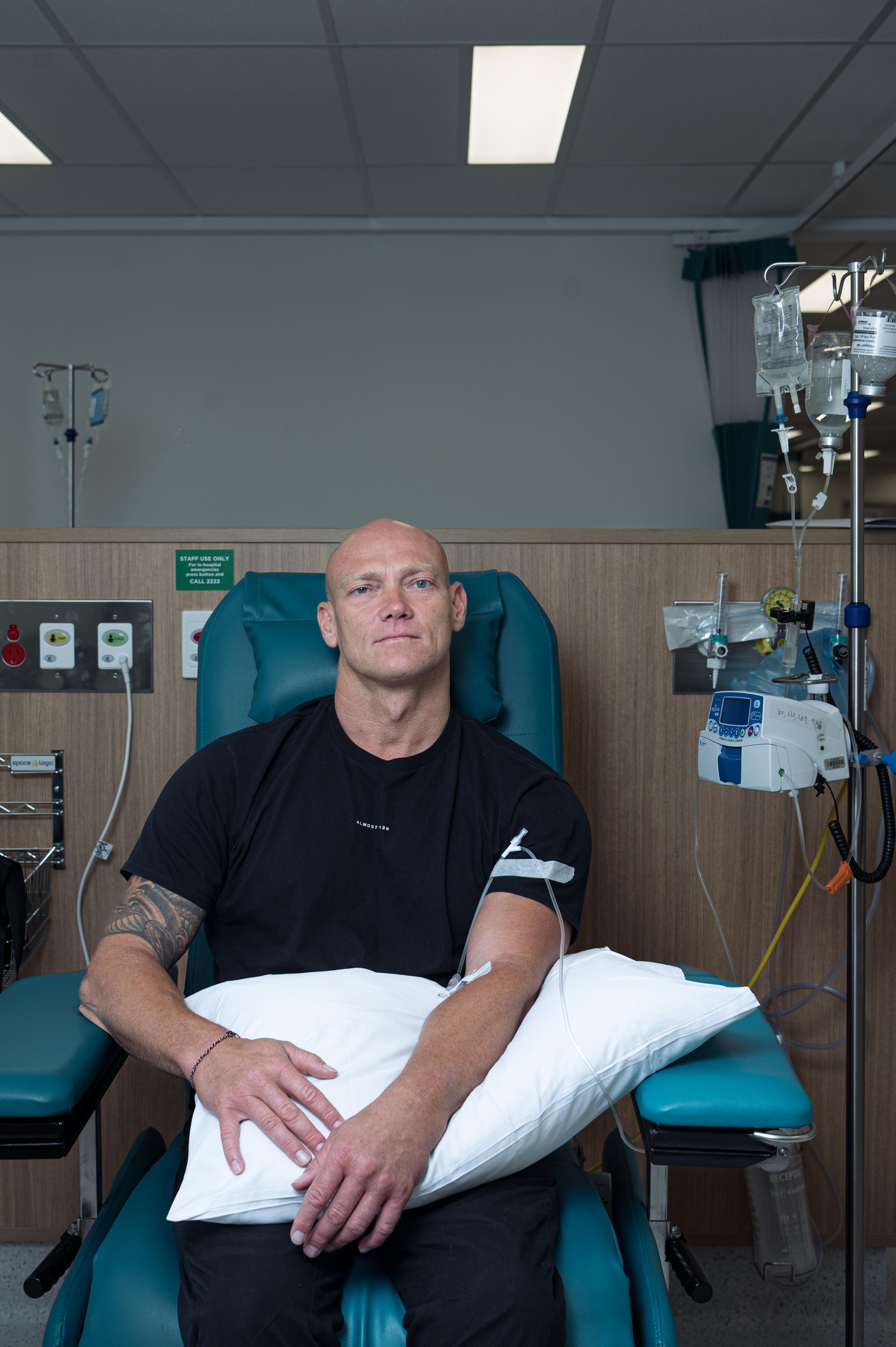 Olympian Michael Klim encourages blood donations in the face of his own ...