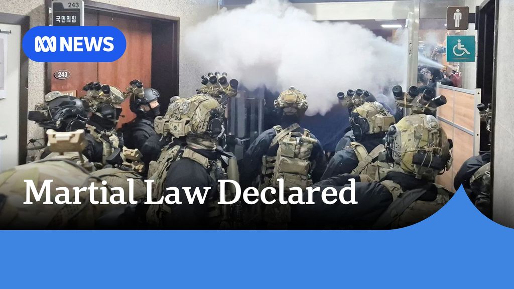 Shock martial law declaration triggers political chaos in South Korea ...