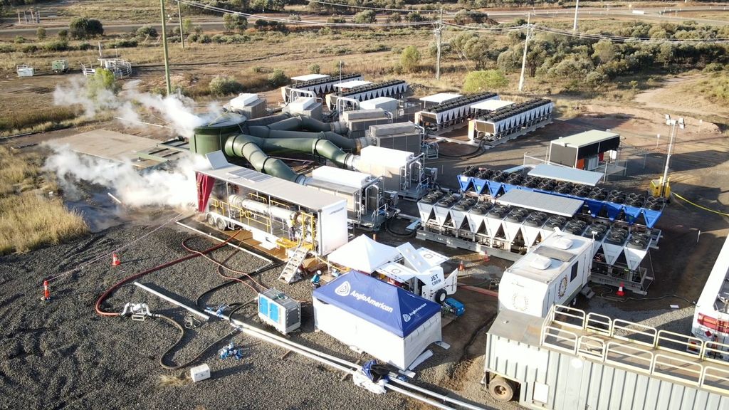 Giant jet engine brought in to help extinguish fire in underground coal ...