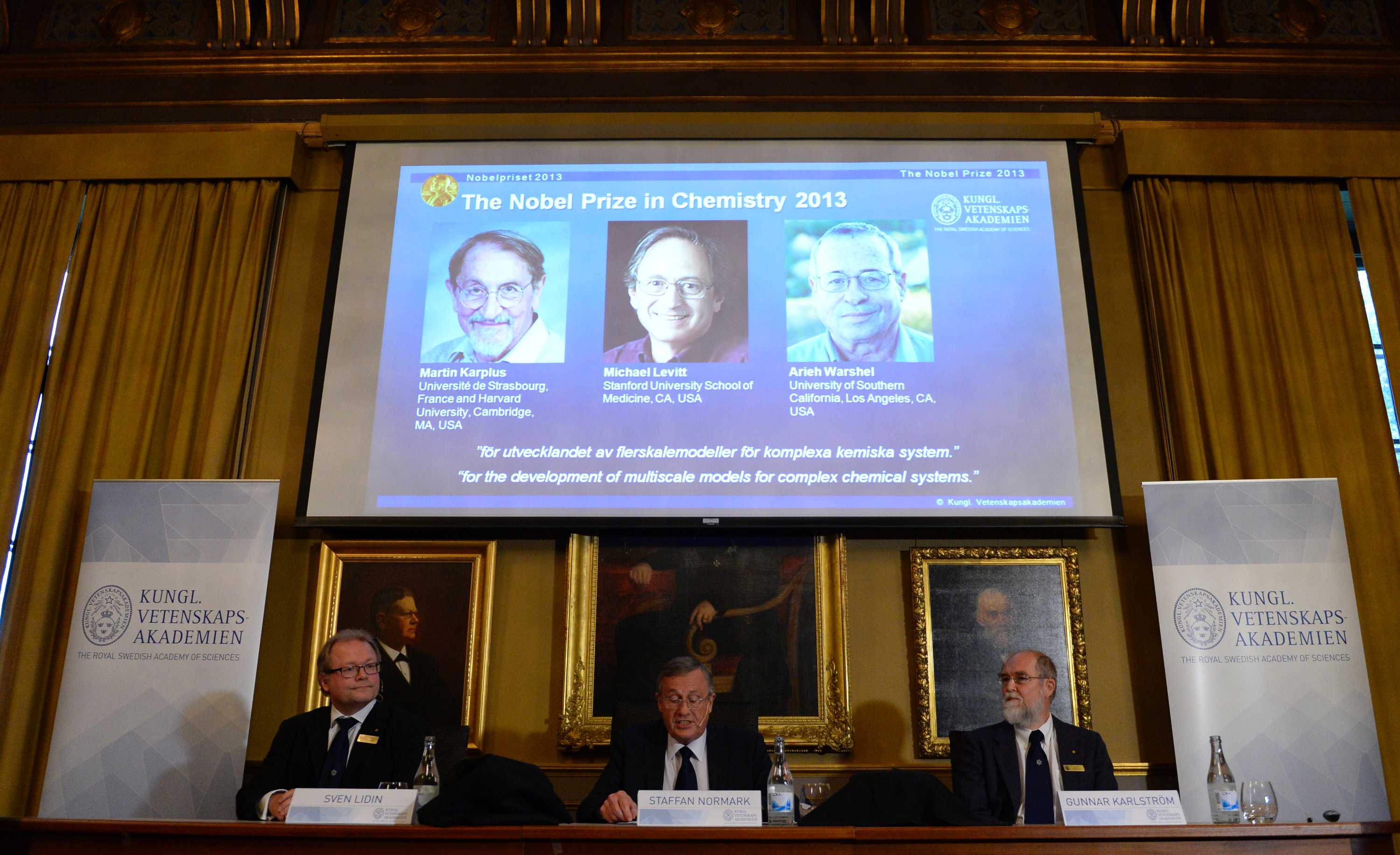 Martin Karplus, Michael Levitt, Arieh Warshel win Nobel Prize in ...
