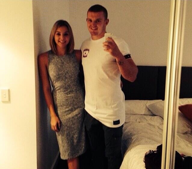 Injured NRL player Alex McKinnon announces engagement to girlfriend ...