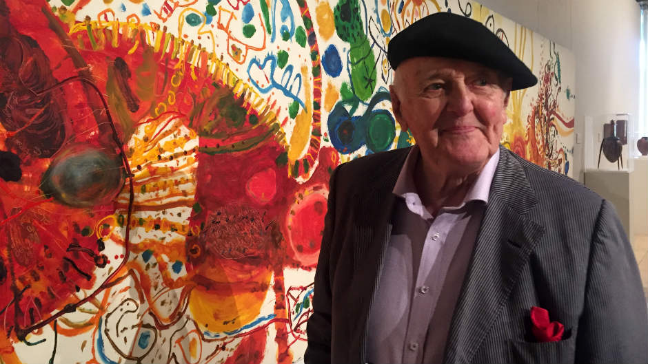 Artist John Olsen's hometown tribute - ABC News