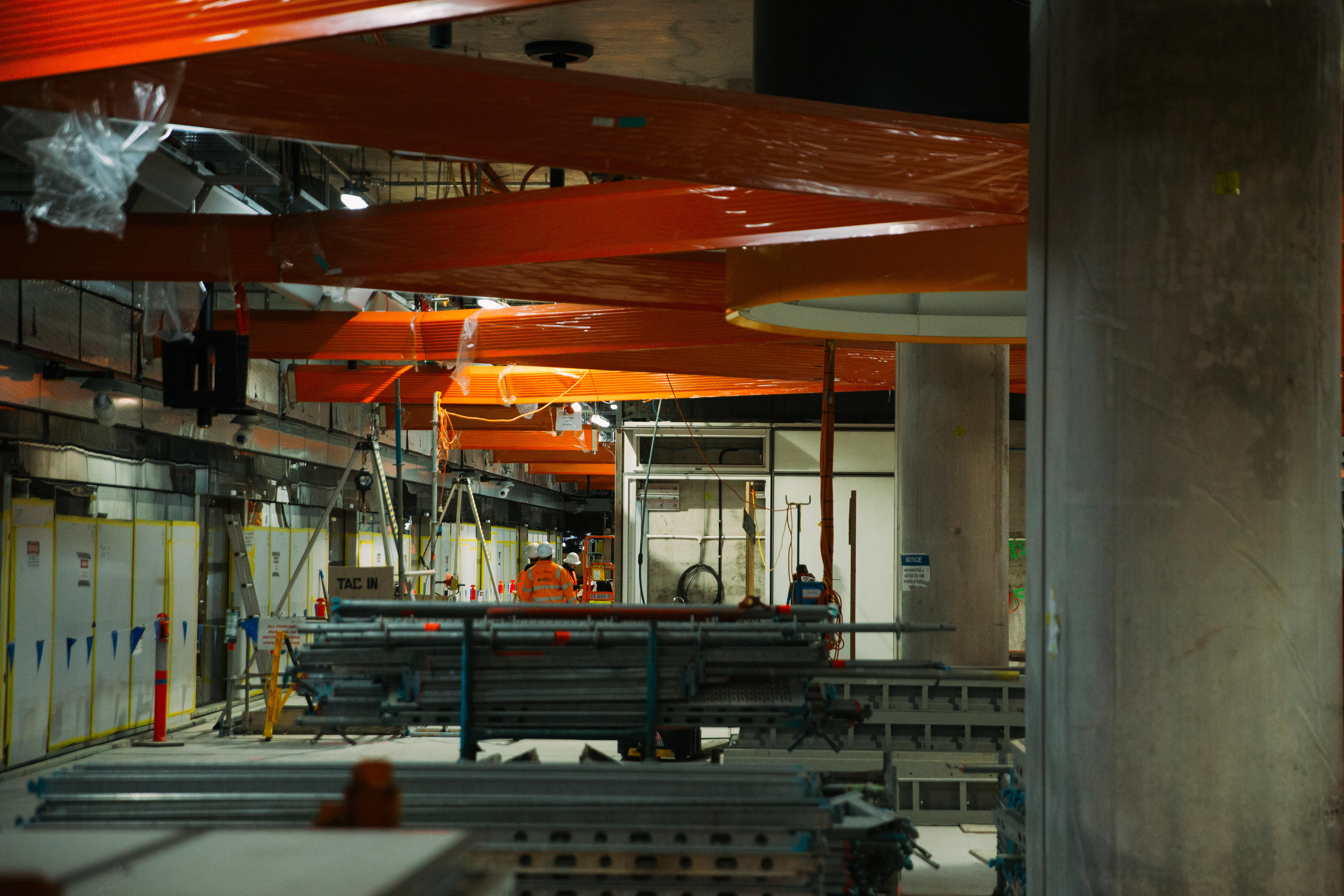 Anzac Station takes shape as Metro Tunnel Project work continues in ...