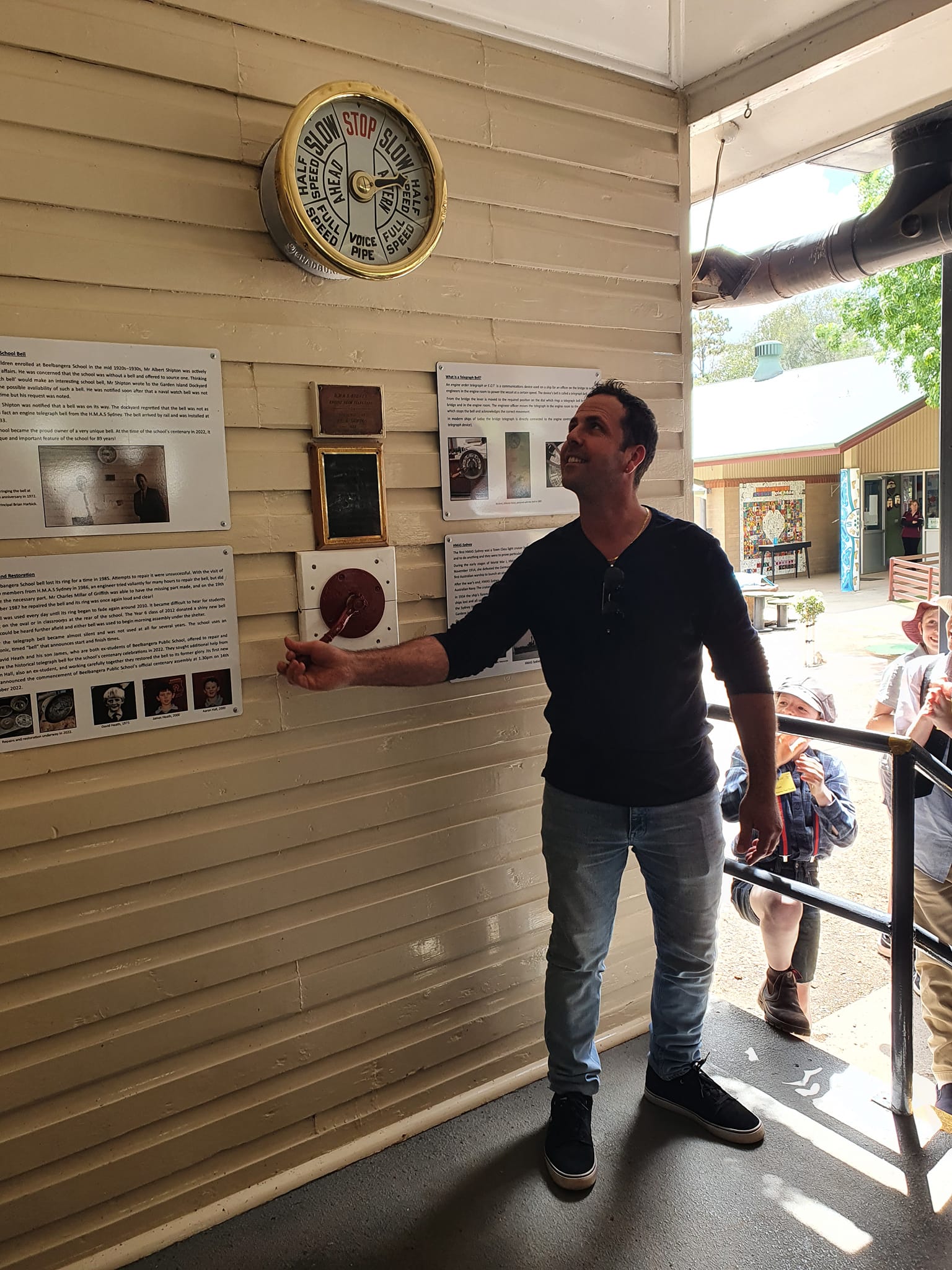 Historic school bell rings once more - ABC listen