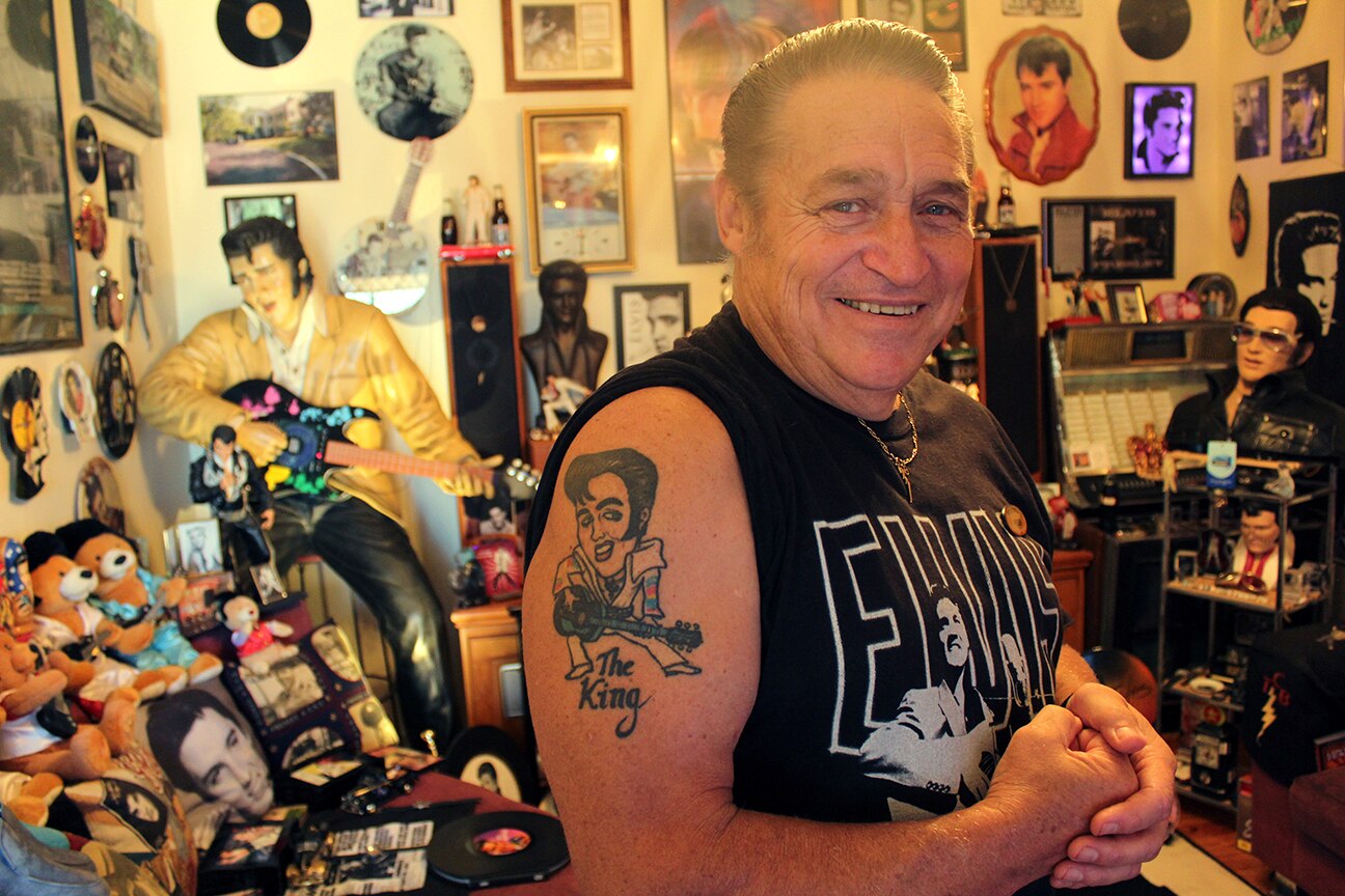 Whyalla's king of rock 'n' roll turns suburban home into Elvis Presley ...