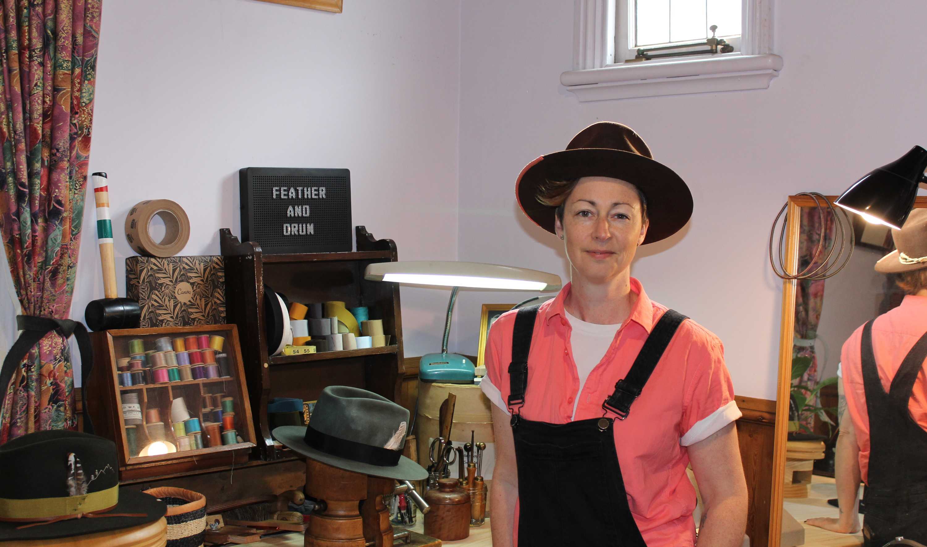 COVID-19 leads This Way North drummer to turn hat maker in Victoria's ...