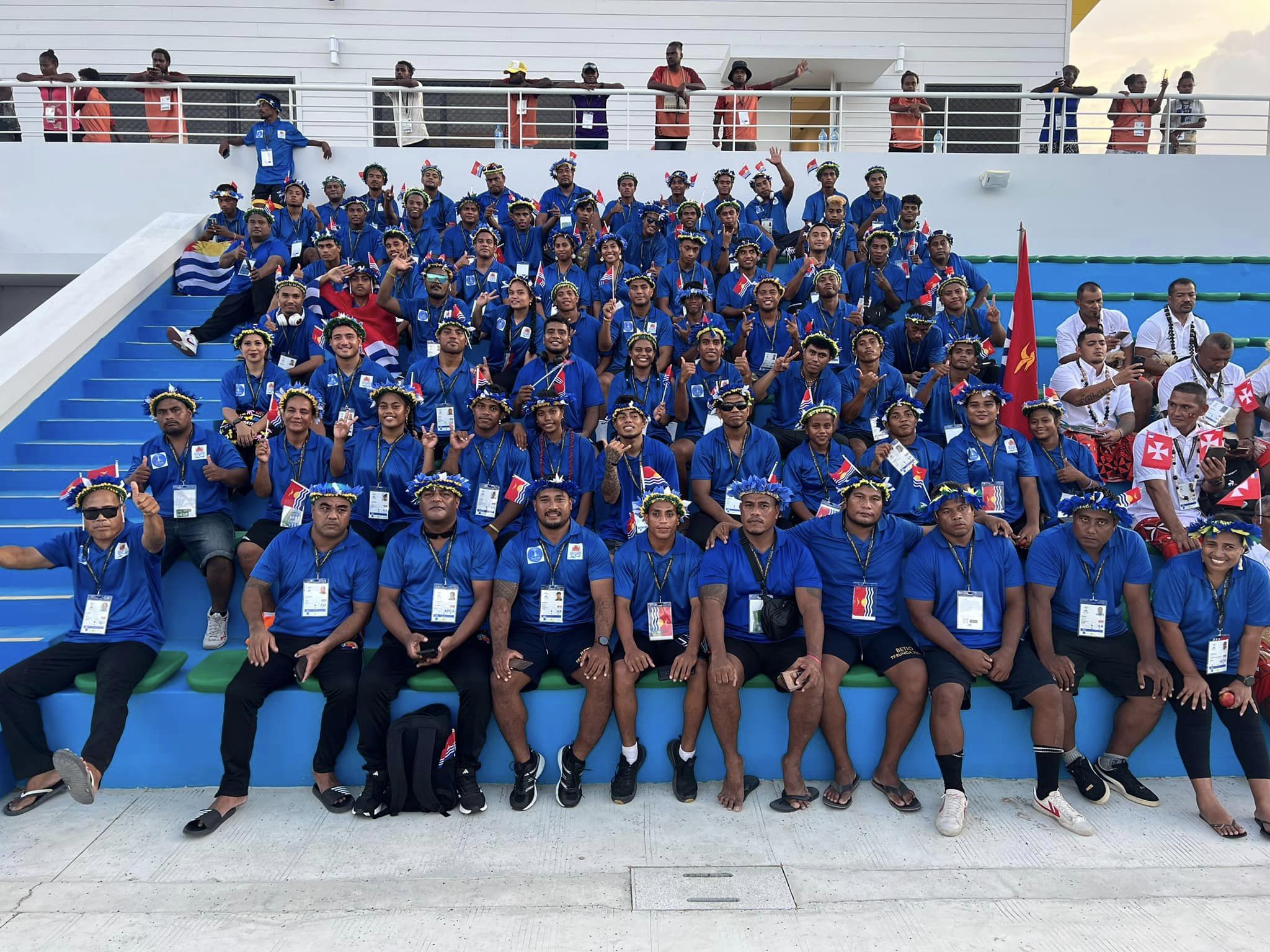 From having never played overseas to taking on the Pacific Games ...