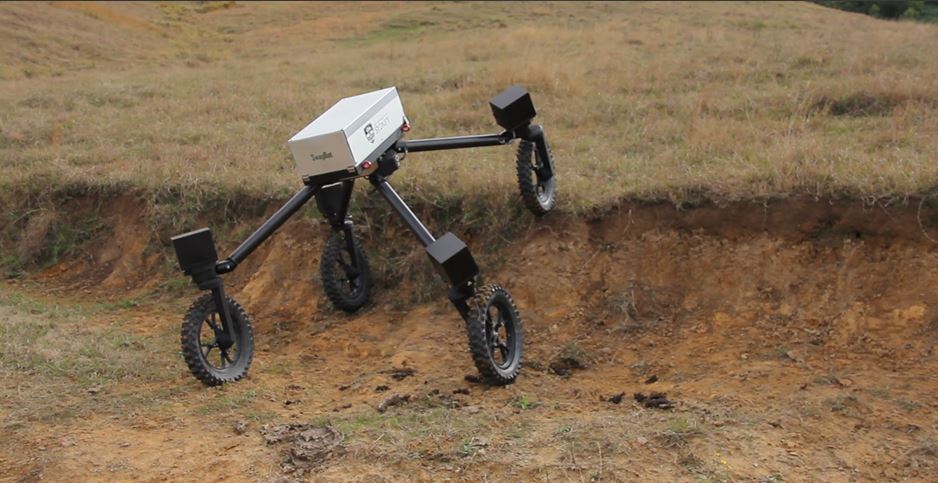'Swagbot' prototype robot developed for graziers to herd and monitor ...