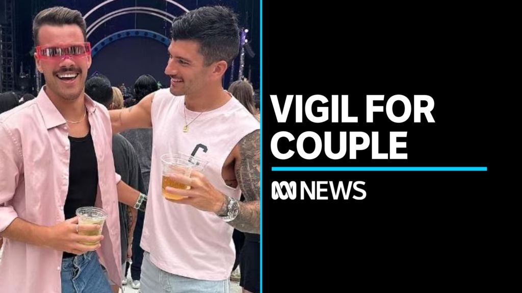 Hundreds attend vigil for Luke Davies and Jesse Baird in Sydney - ABC News