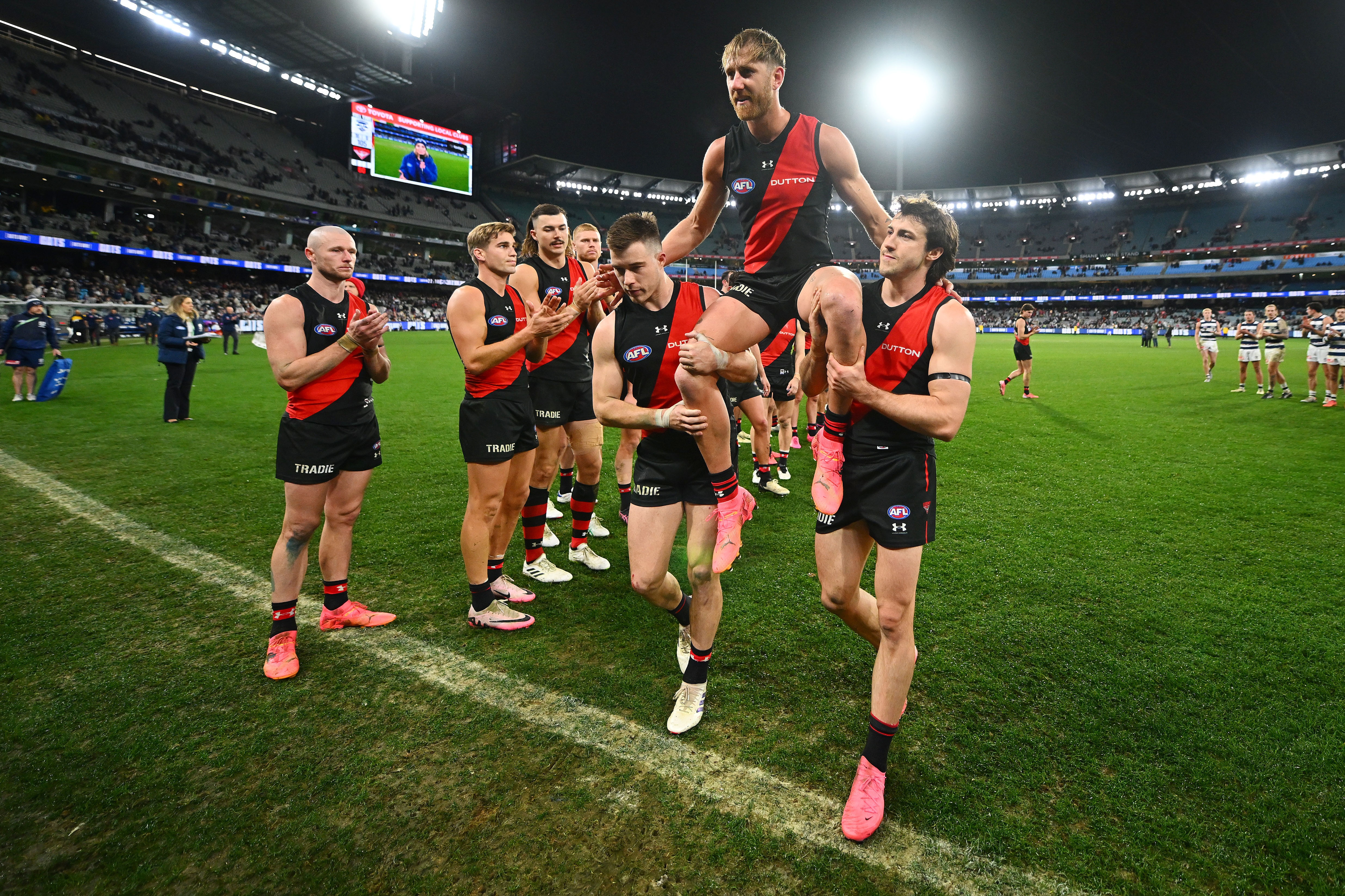 Essendon-Star Dyson Heppell geht am Ende der AFL-Saison 2024 in den ...