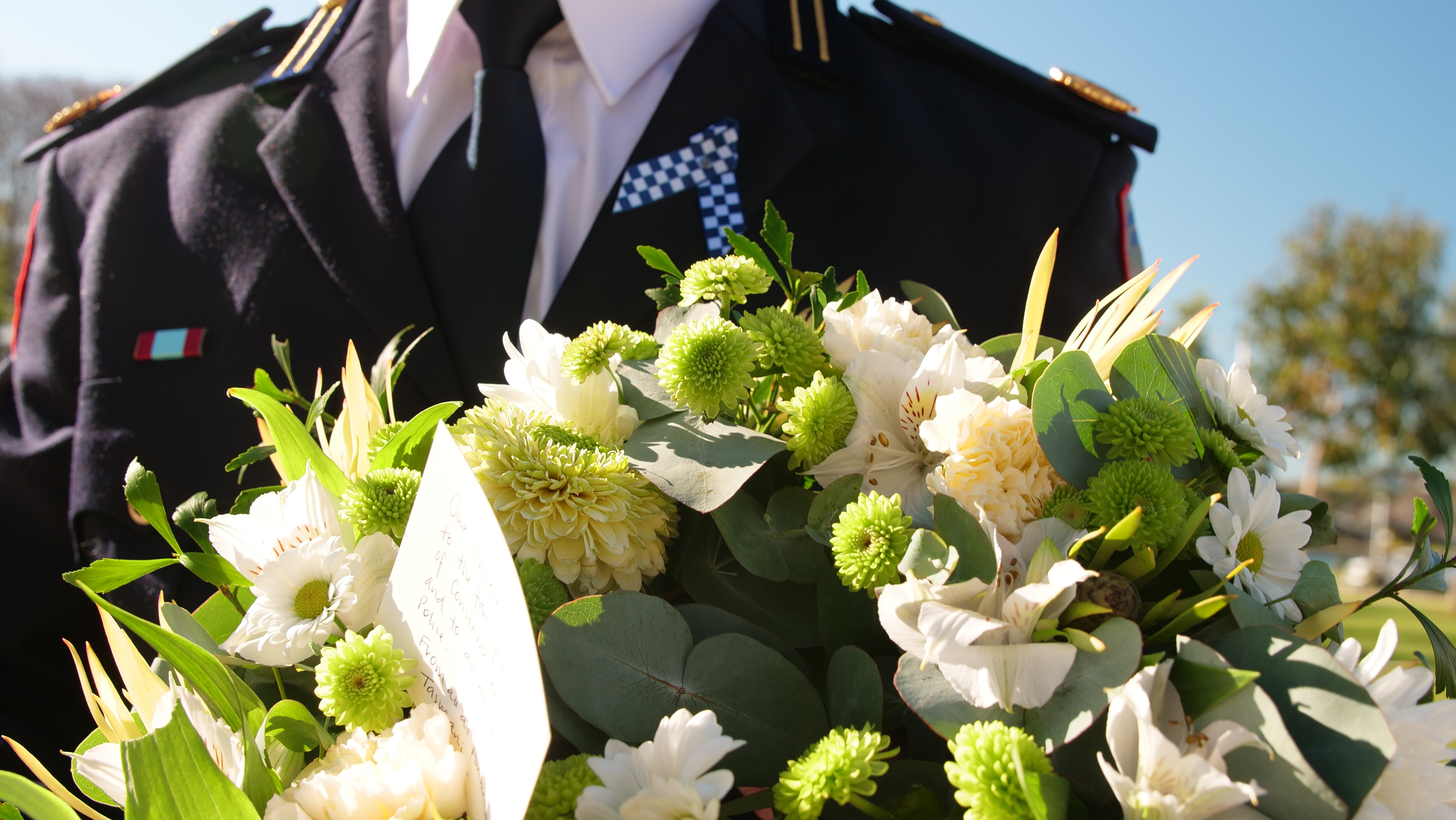 Tasmanian Constable Keith Anthony Smith farewelled with a police ...