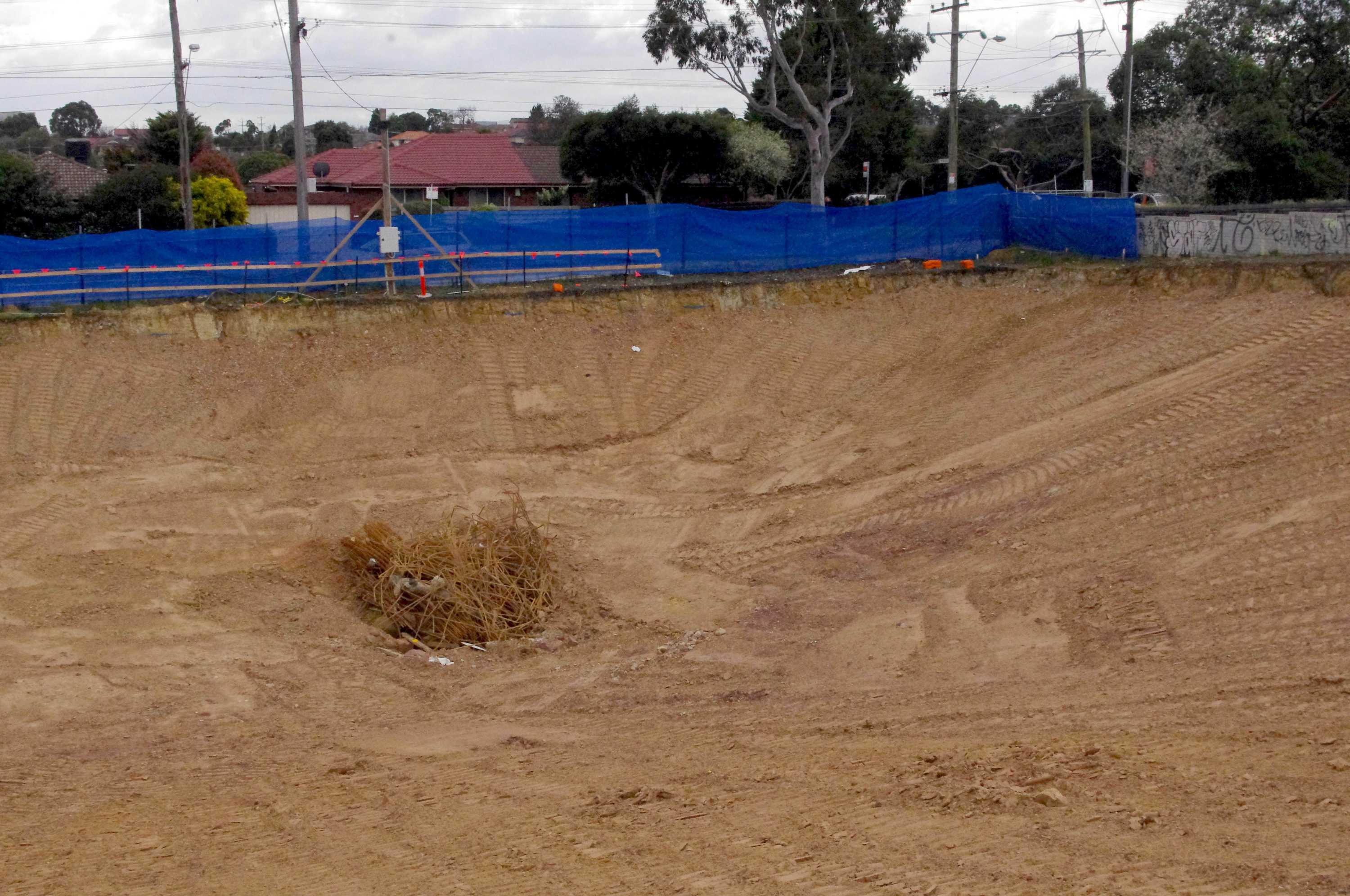 Mount Waverley construction pit filled in following collapse that ...