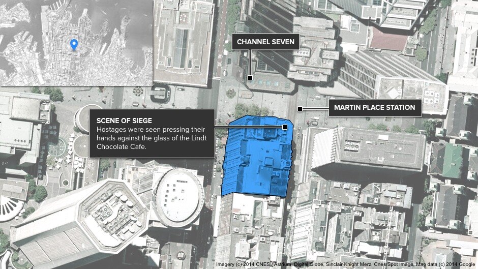 Sydney siege: Police negotiate with Martin Place gunman, hours after ...