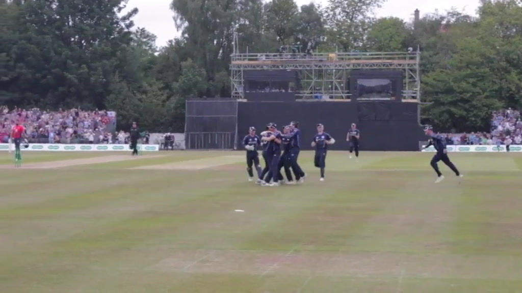Scottish cricket team secure historic first-ever win over top-ranked ...