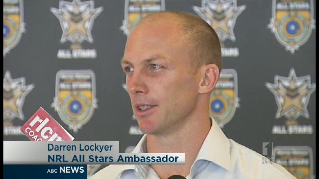 Lockyer unveils NRL All Stars jersey - ABC News