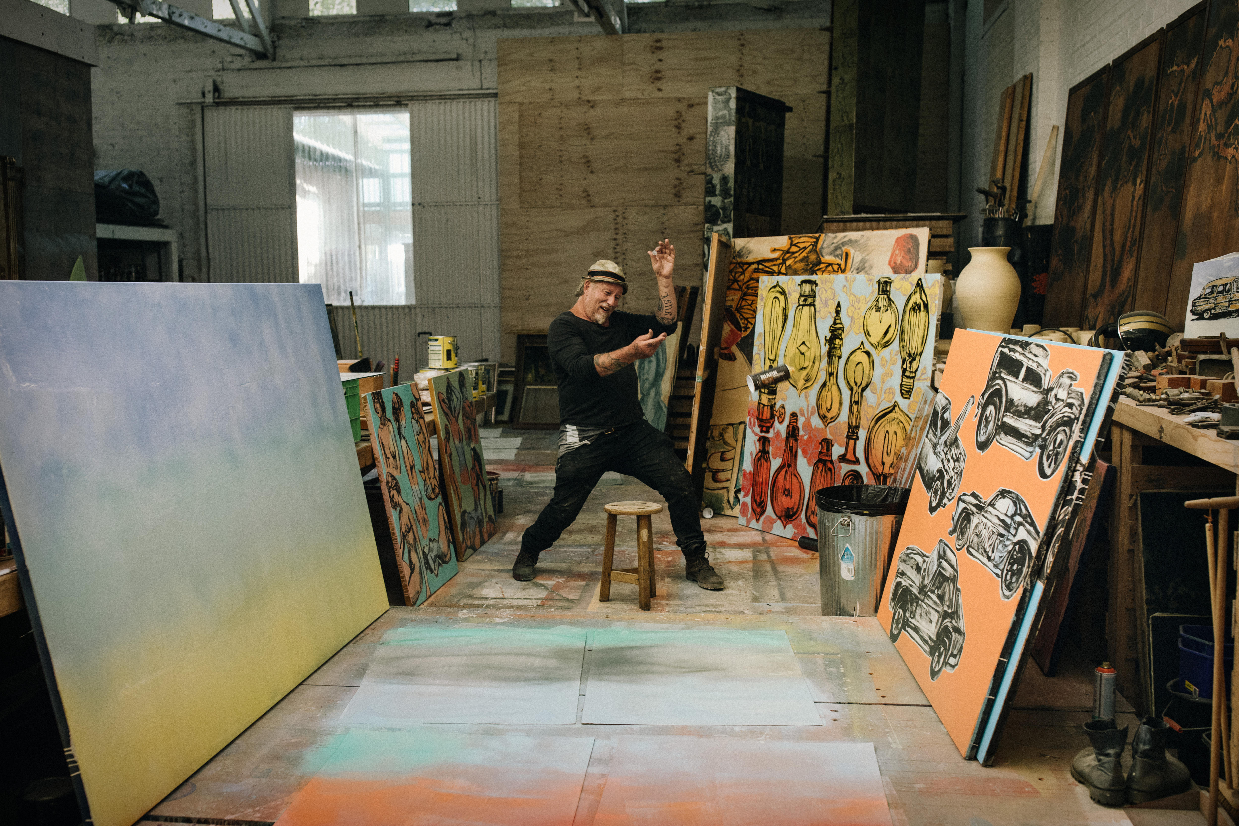 How creating art helps keep David Bromley on track - ABC listen