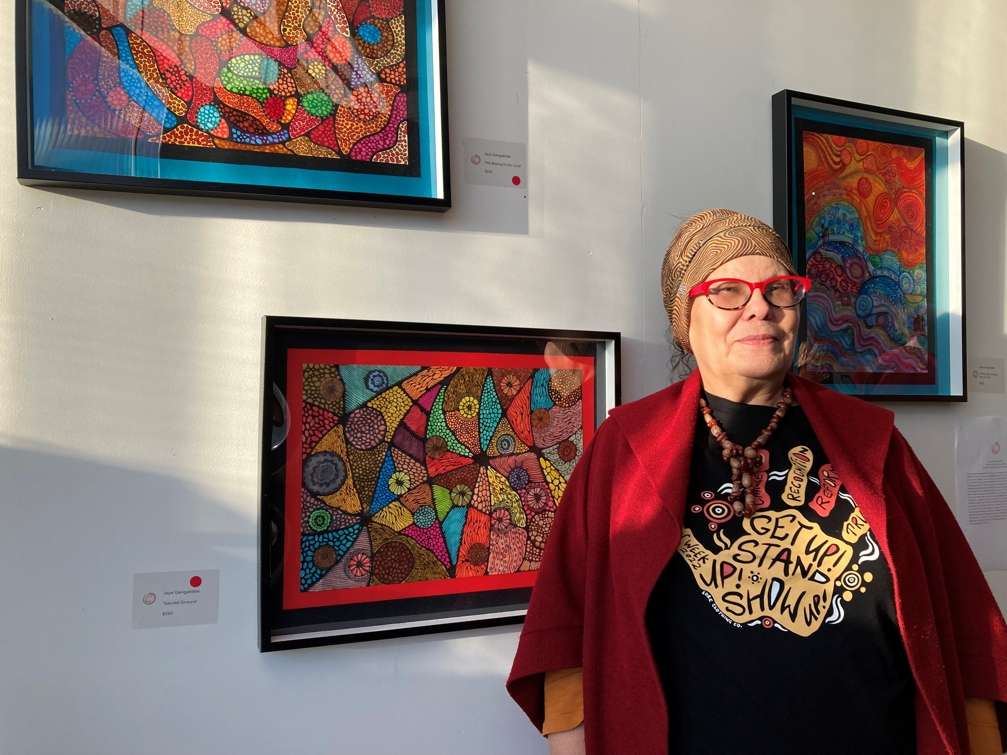 There's more to Jaye Gangalidda's art than meets the eye - ABC listen